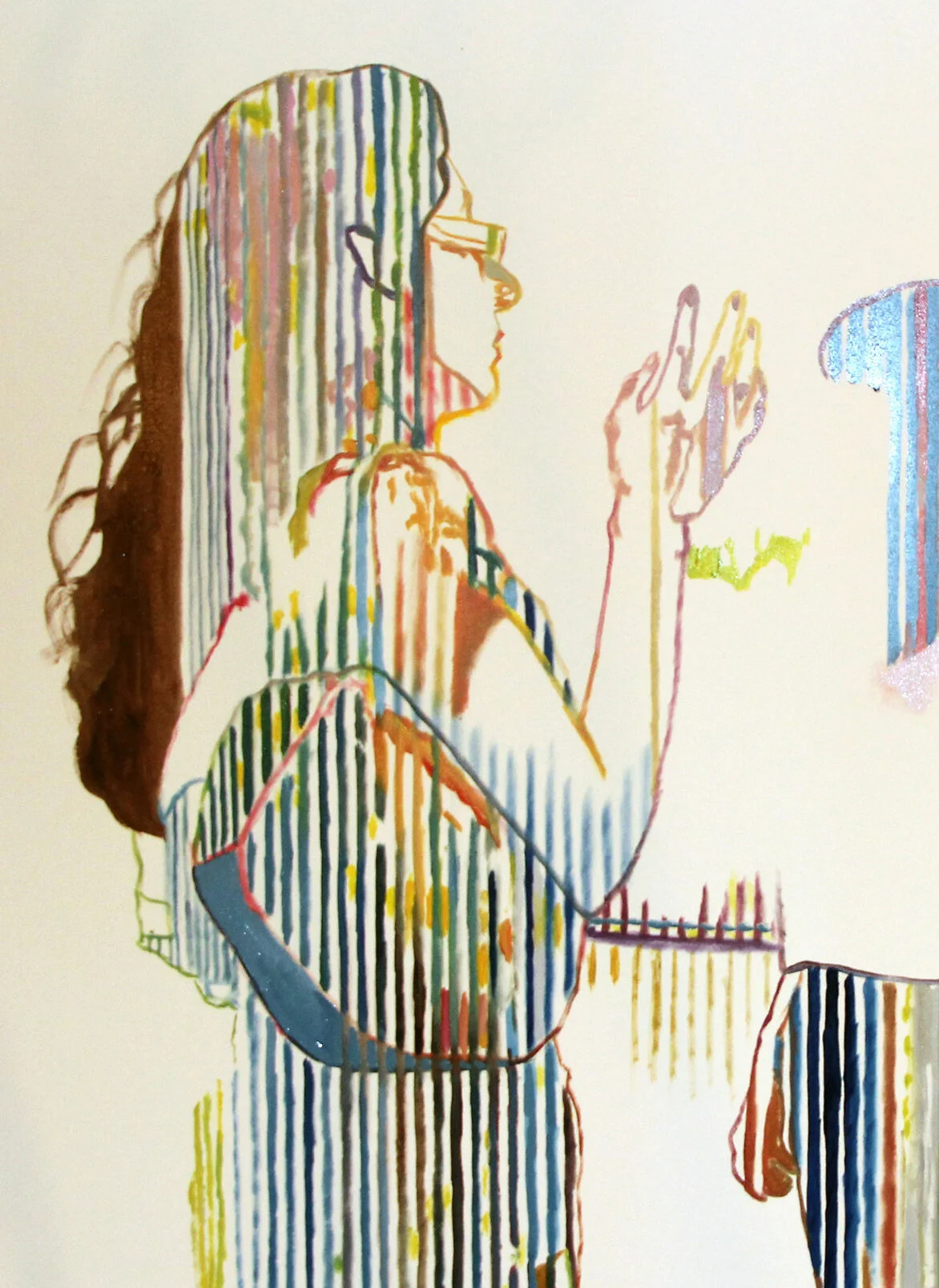 Live Painting and Lively Art Talk with Artist Leslie Pierce