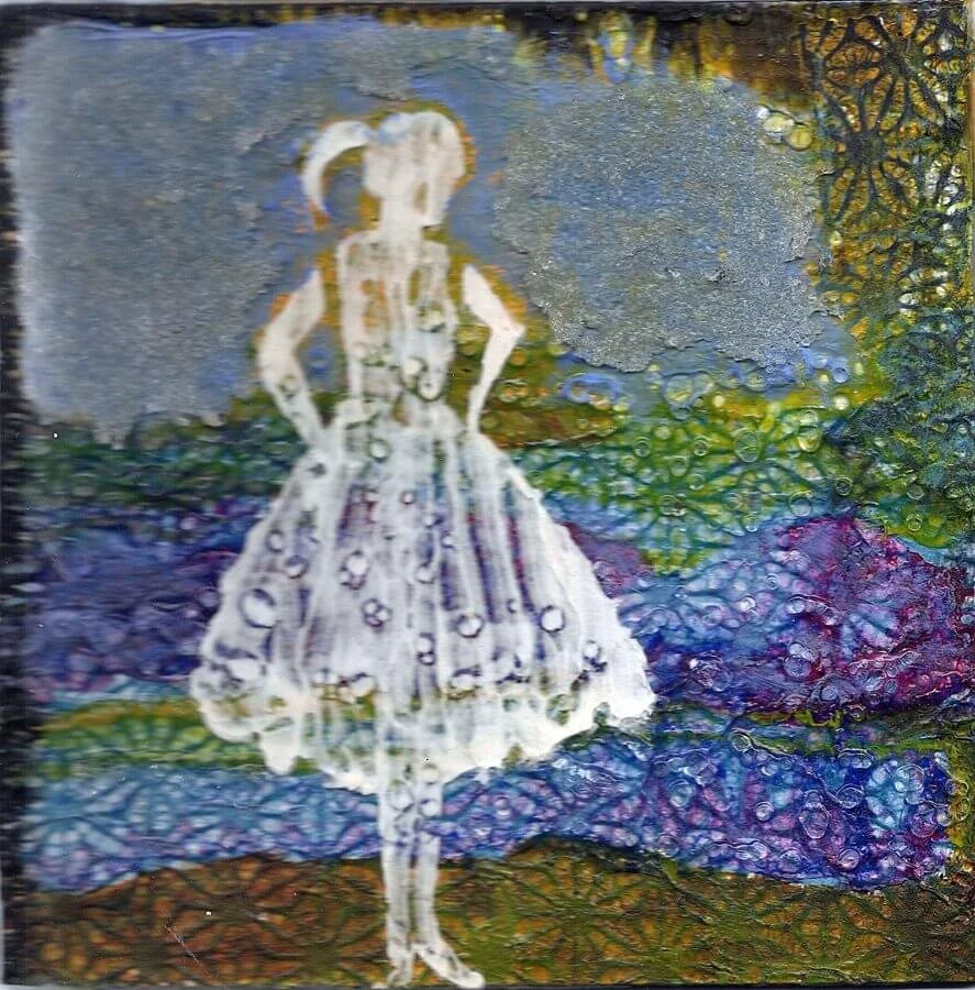 Adult Painting Classes and Mixed Media Workshops at Artist Leslie ...