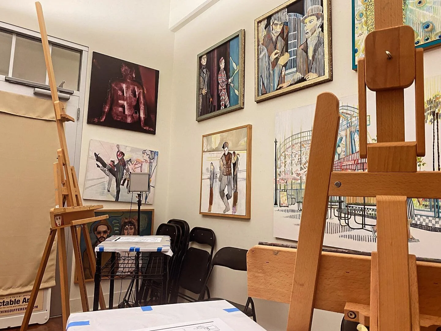 Adult Painting Classes and Mixed Media Workshops at Artist Leslie ...