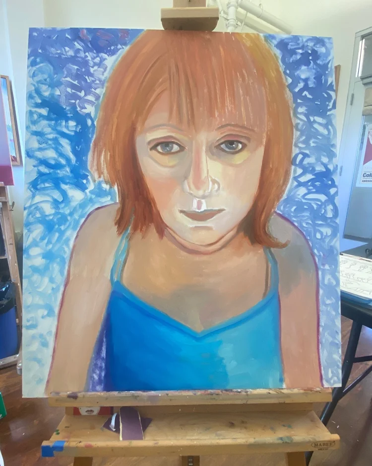 Adult Painting Classes and Mixed Media Workshops at Artist Leslie Pierce Studio San Diego