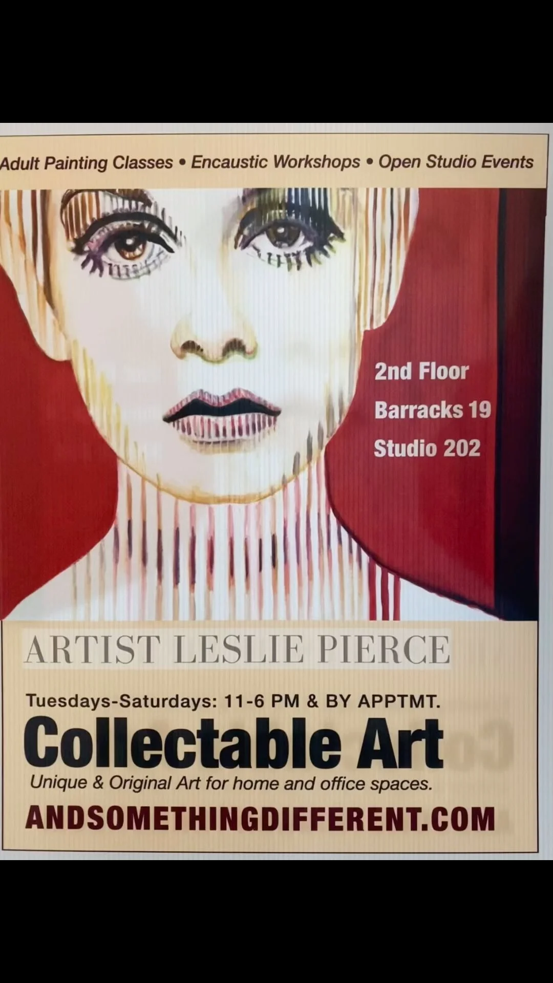 Adult Painting Classes and Mixed Media Workshops at Artist Leslie ...