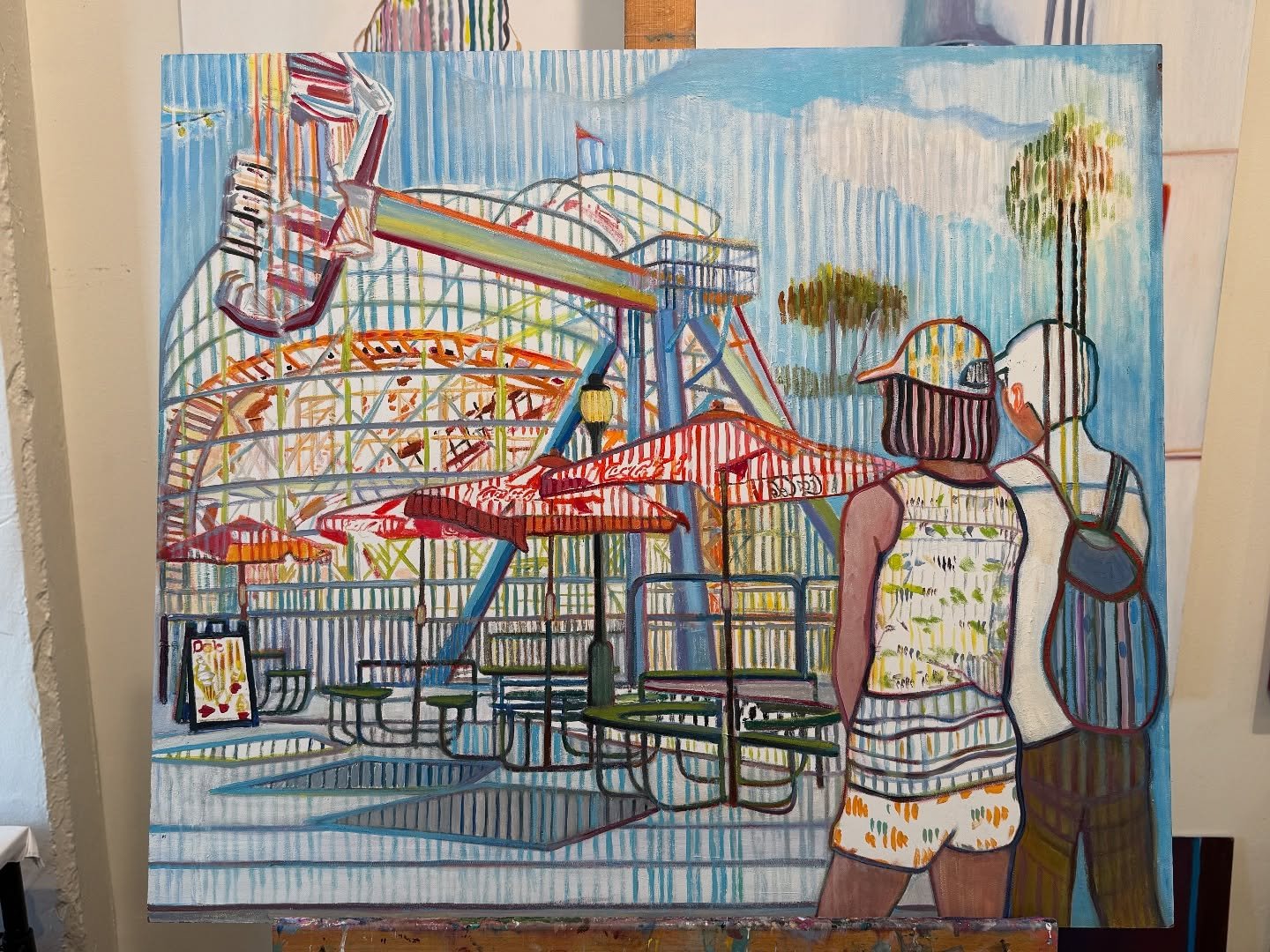 Adult Painting Classes and Mixed Media Workshops at Artist Leslie ...