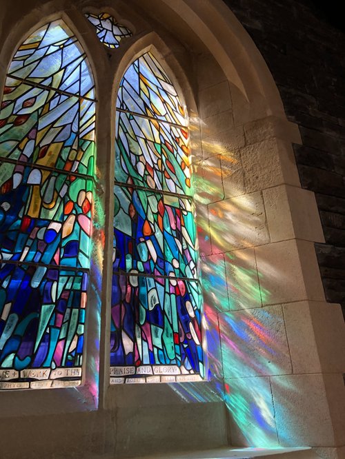 The Pentecost Window, All Saints, Penarth — Ryan Stained Glass