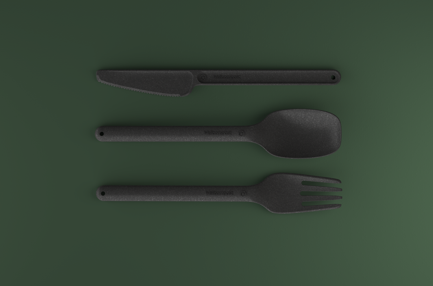 Wellcompost Circular Economy Design - Cutlery Set — SHIBULERU
