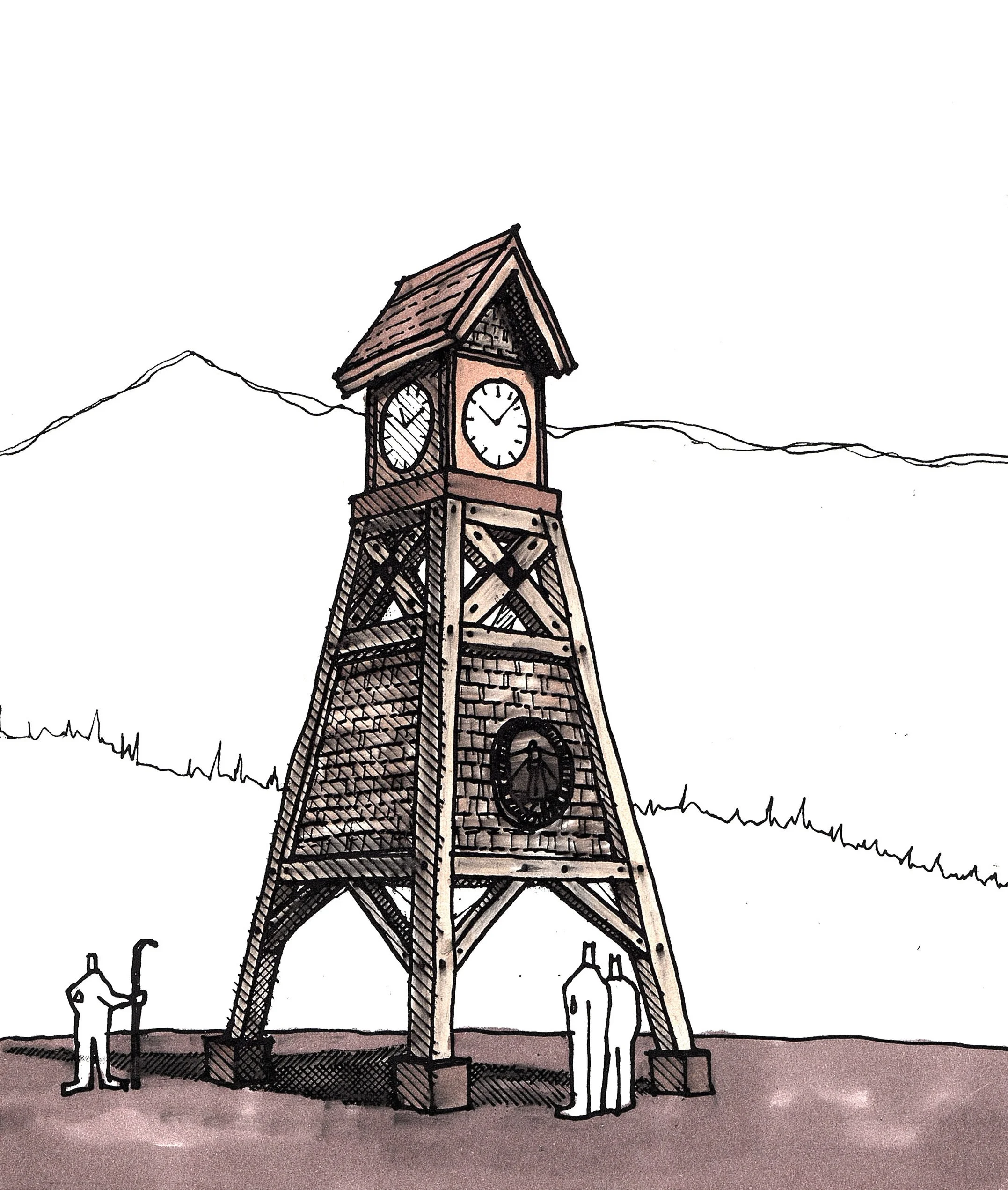 Schweitzer Clocktower — Boden Architecture Sandpoint