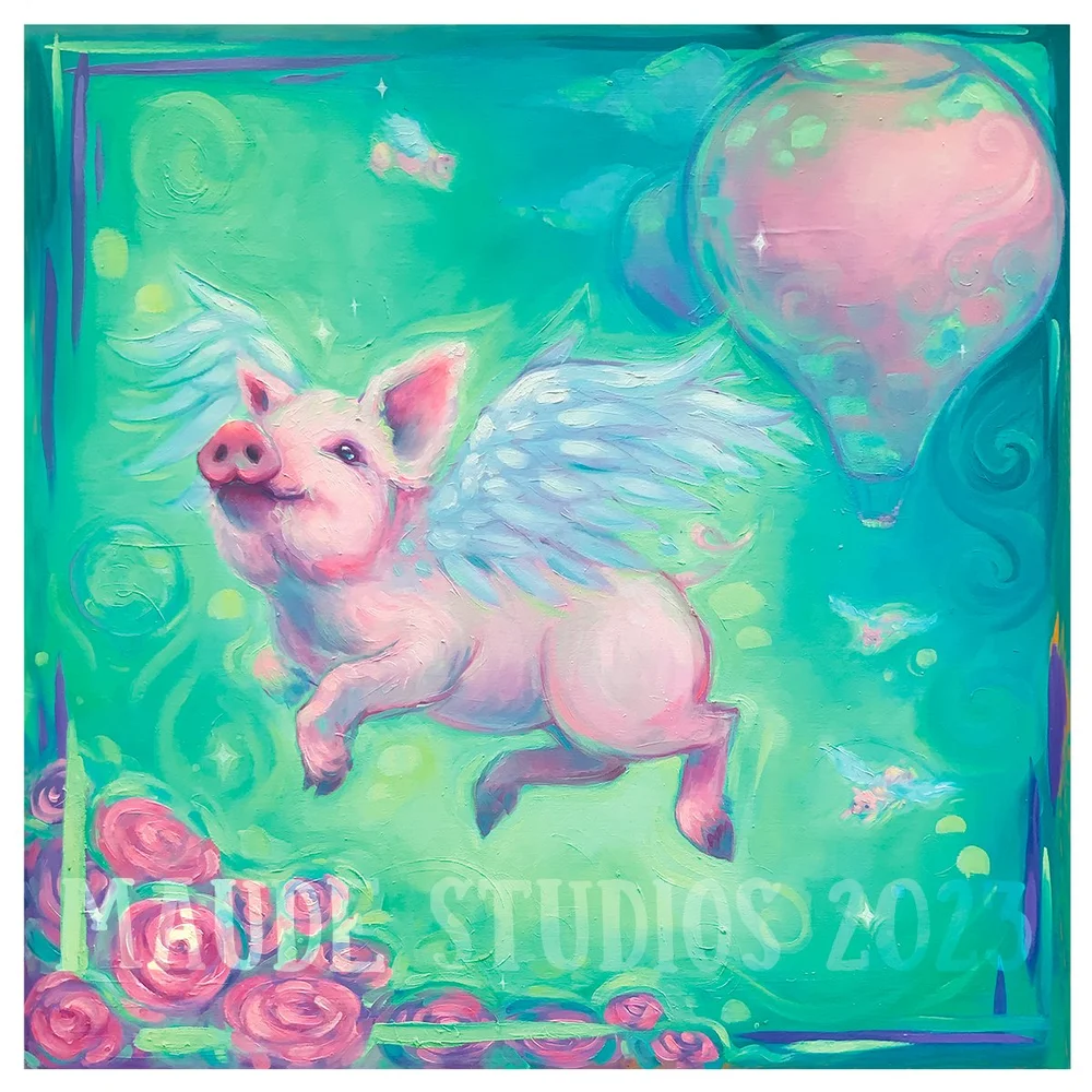 Flying Pig Art