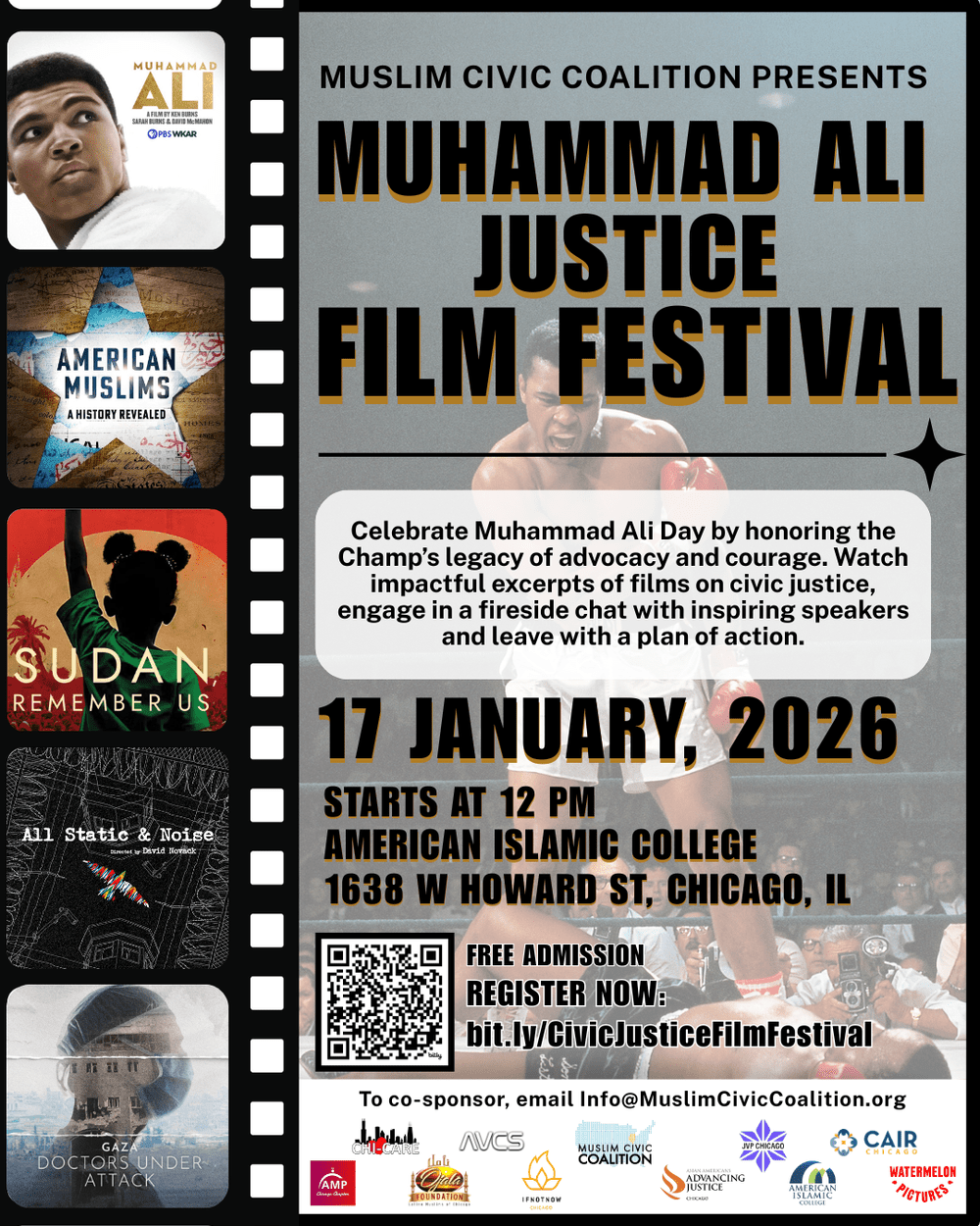 Join CAIR-Chicago at the Muhammad Ali Justice Film Festival! — CAIR-Chicago