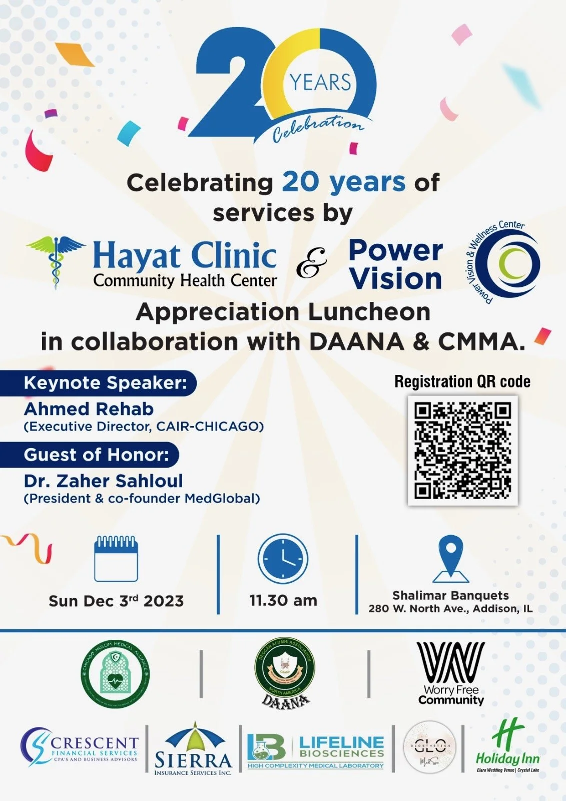 Event Recap: 20th Year Celebration of Hayat Clinic & Power Vision and ...