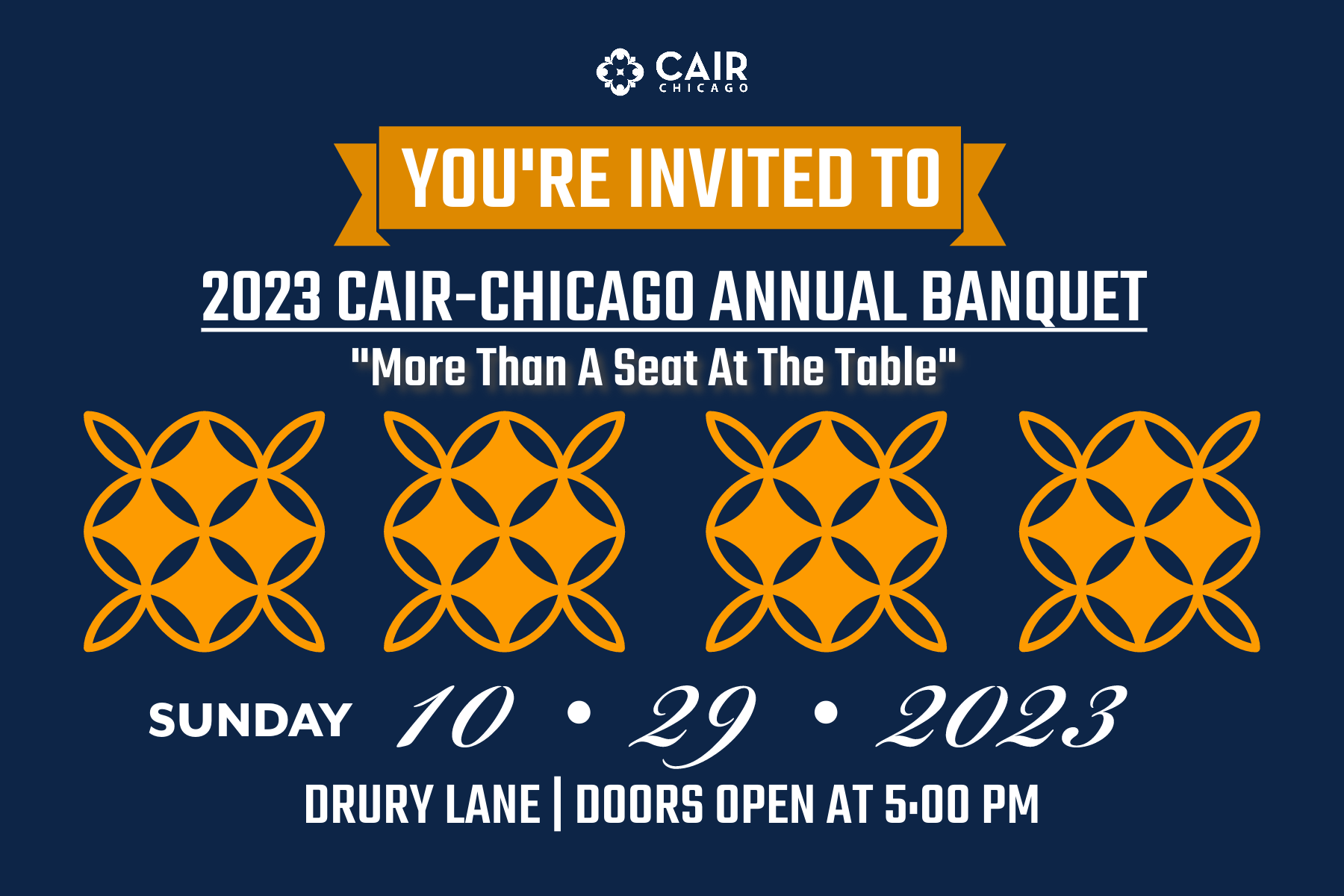 Registration Open: CAIR-Chicago 2023 Annual Banquet — CAIR-Chicago