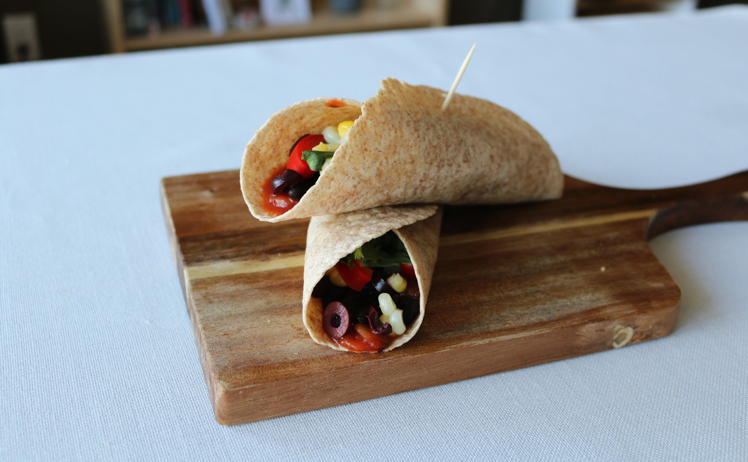 Black Bean Wrap — Your Weird Vegan Friend