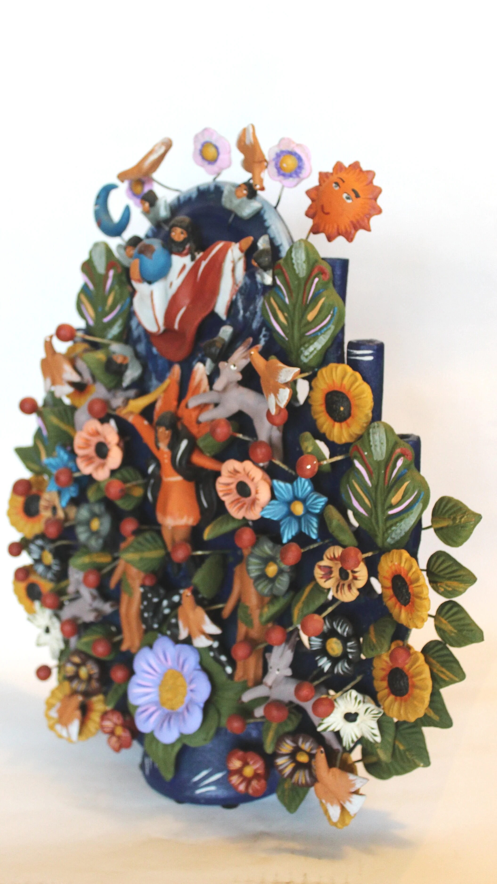 Handmade Clay and Wire Tree of Life — Zocalo Casa + Jardin