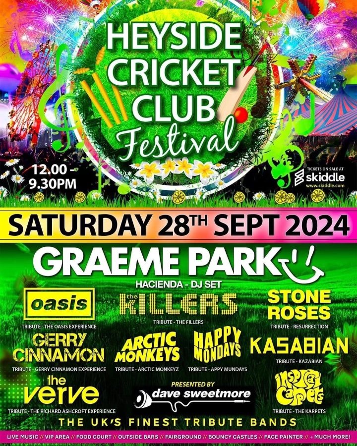 HEYSIDE FESTIVAL/OLDHAM — This Is Graeme Park