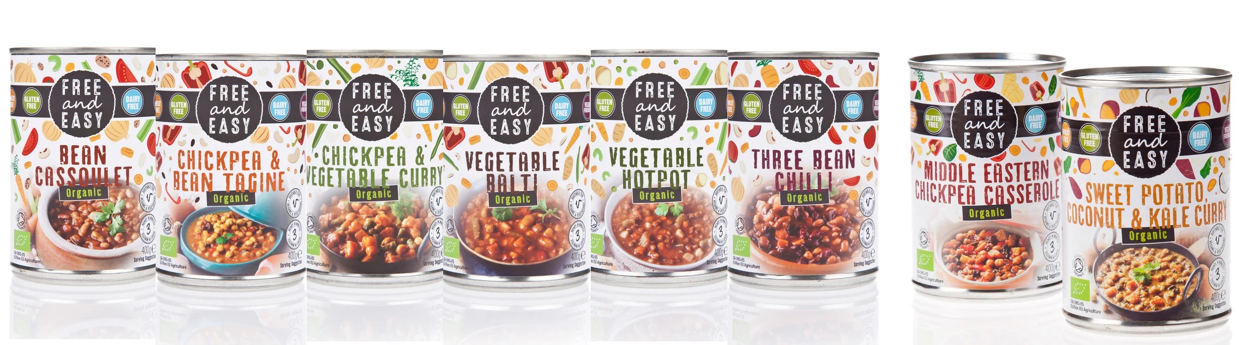 Free & Easy Ready Meals — Healthy Food Brands