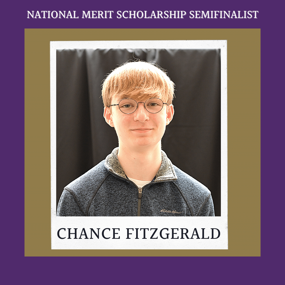 Chance Fitzgerald Earns National Merit Honor — Emmanuel Christian Academy