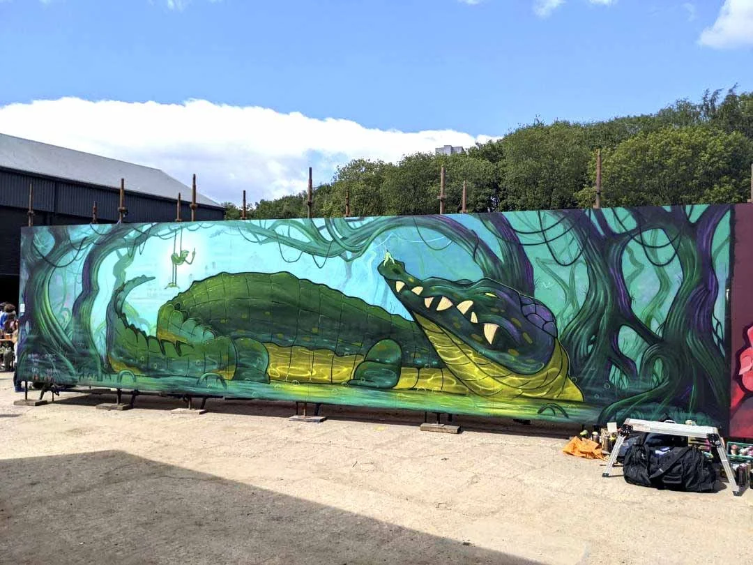 Ross MacRae Art, Murals Paintings, Street Art