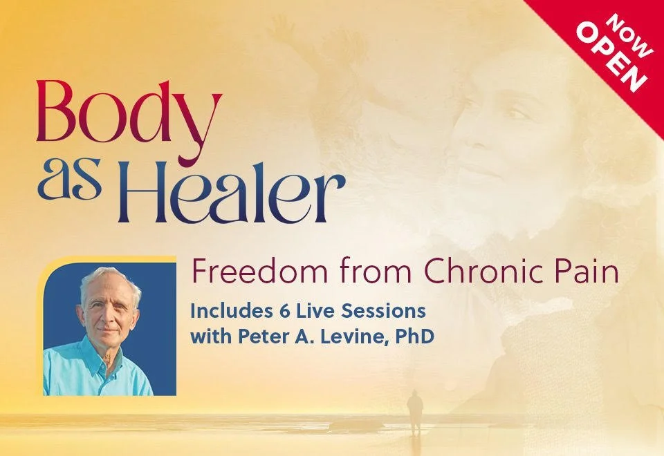 Body as Healer, Freedom From Chronic Pain by Dr. Peter Levine — Julie ...