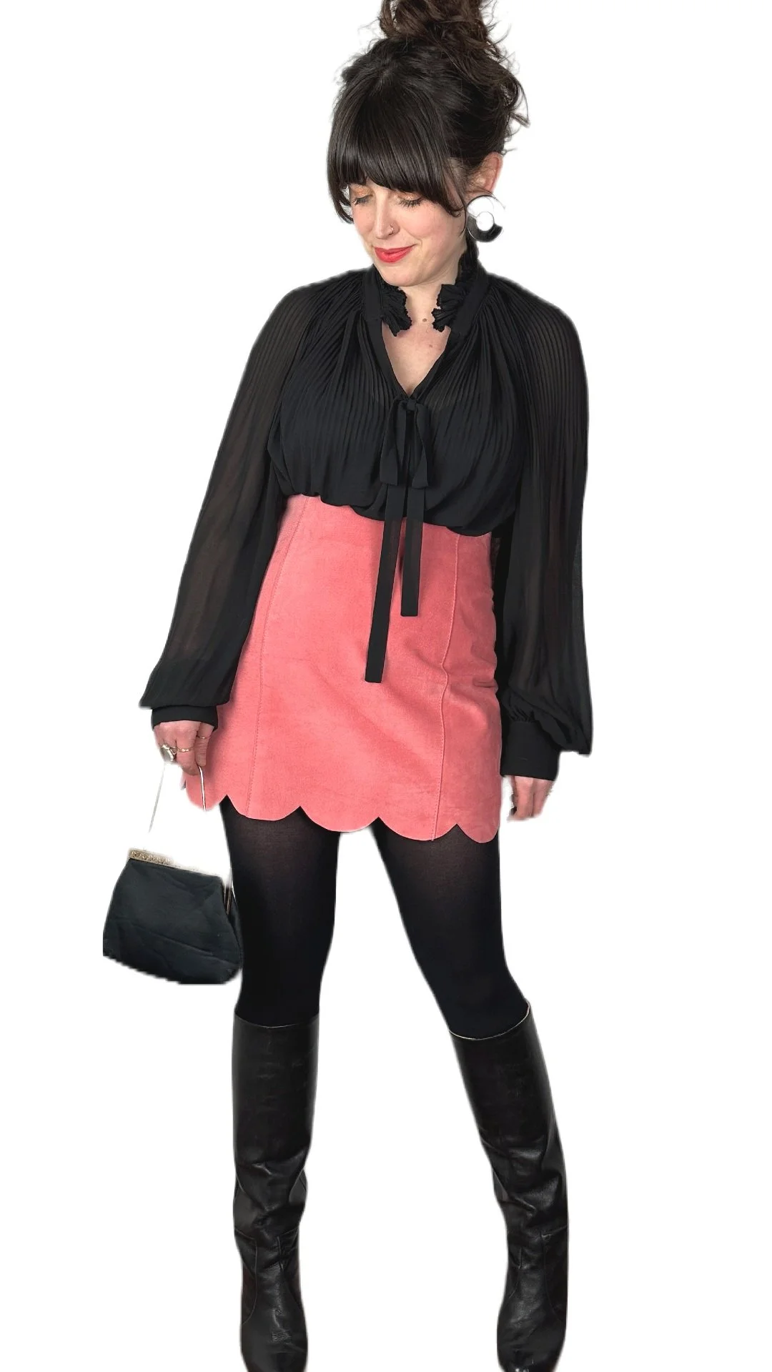 Vintage Red Snap Bell Bottom Jeans (28) | Wild Ways Vintage