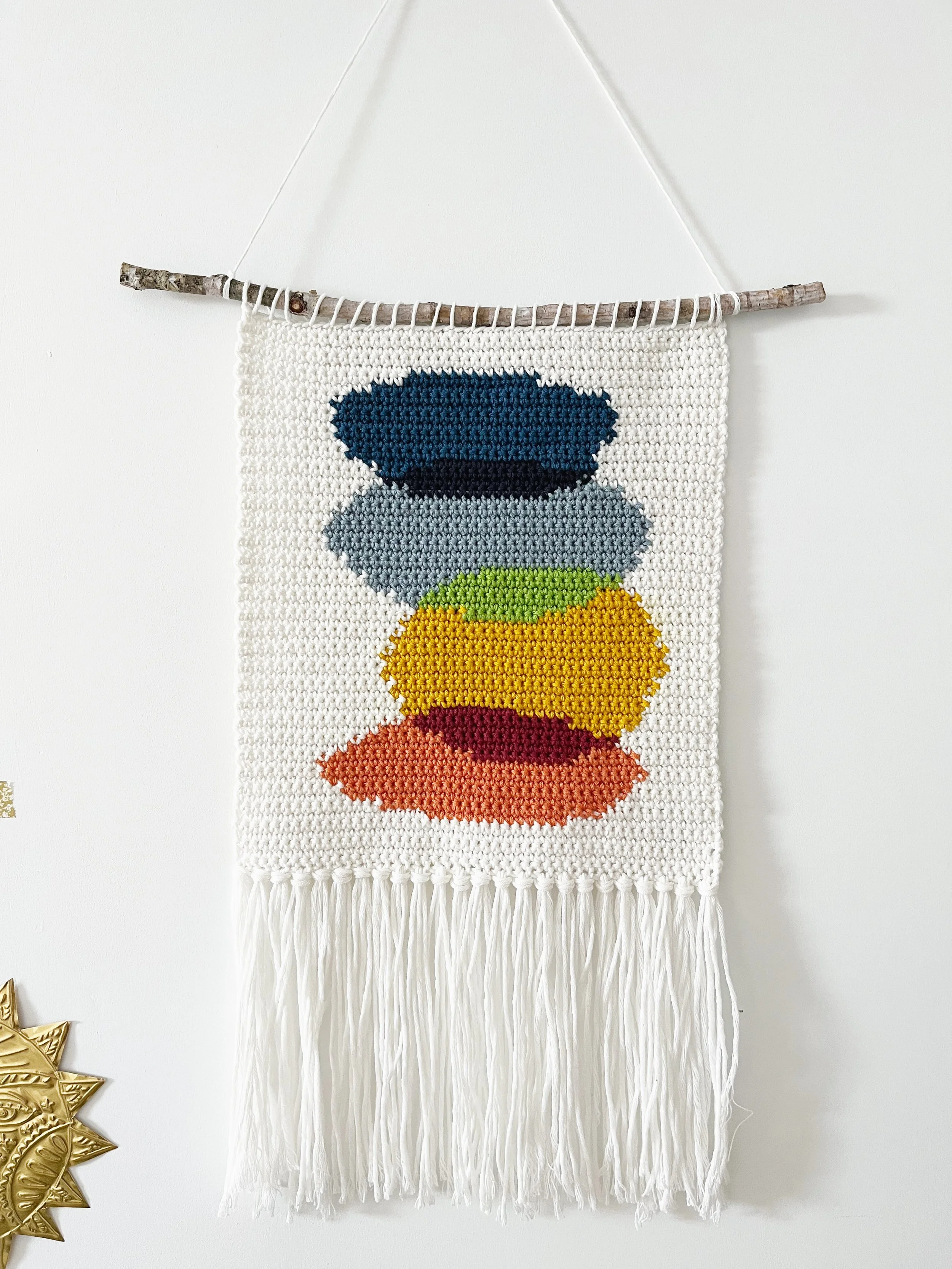 Desert Arch Wall Hanging - crochet pattern — logii