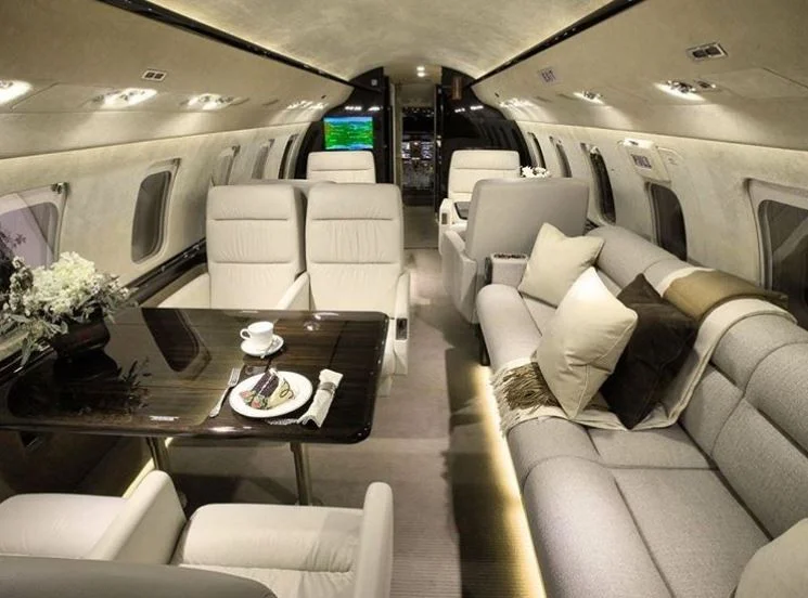 The Bombardier Challenger 850 - Great For Groups - WrenJet Private Air ...