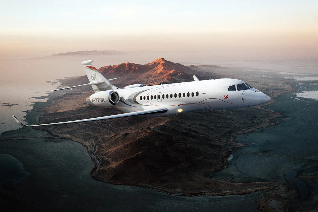Dassault Falcon 6X - Private Jet Charter | ELEVATE