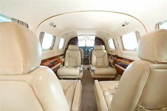 Cessna 402c Interior
