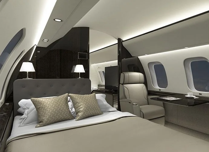 The newest large-cabin, long-range luxury private jets - WrenJet ...