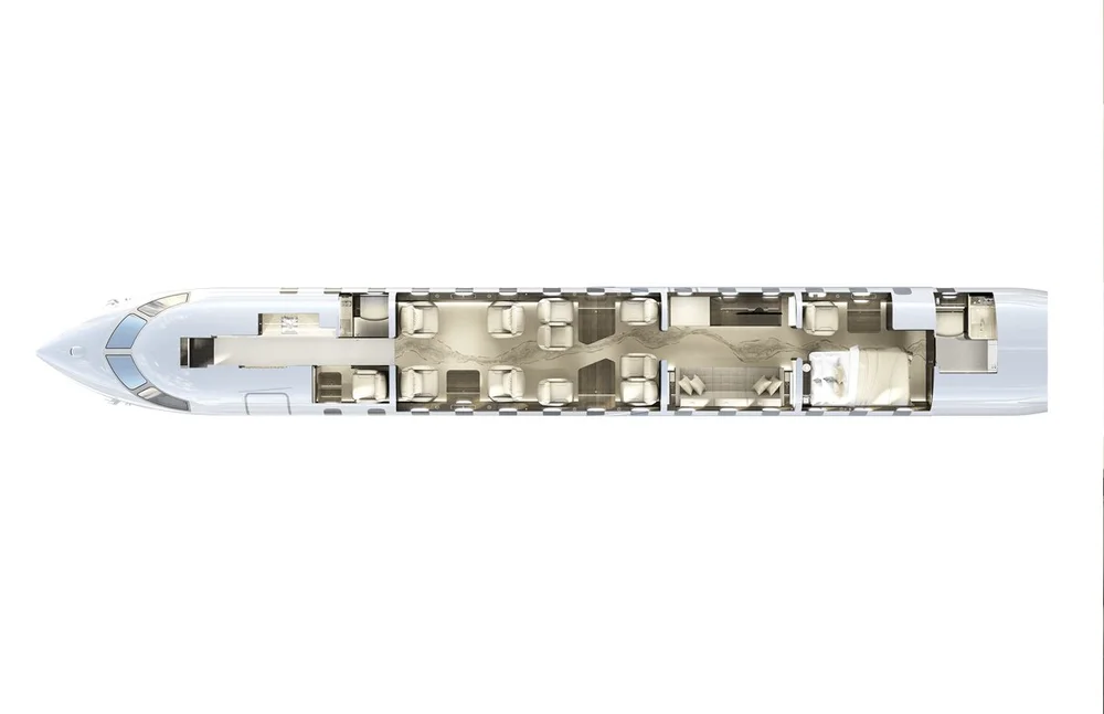 The newest large-cabin, long-range luxury private jets - WrenJet ...