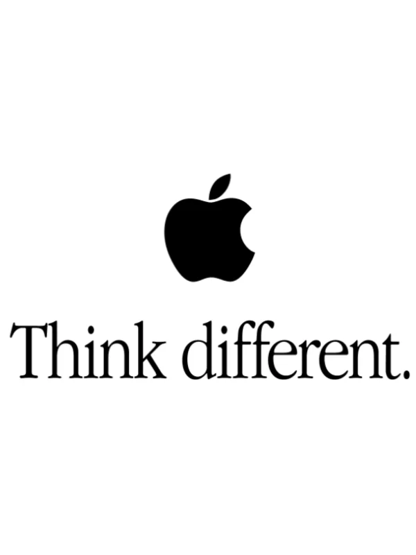 Think Different Apple Logo