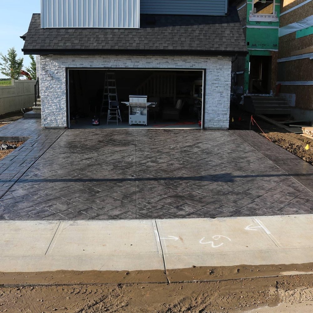 Stamped Concrete — Finished First Concrete
