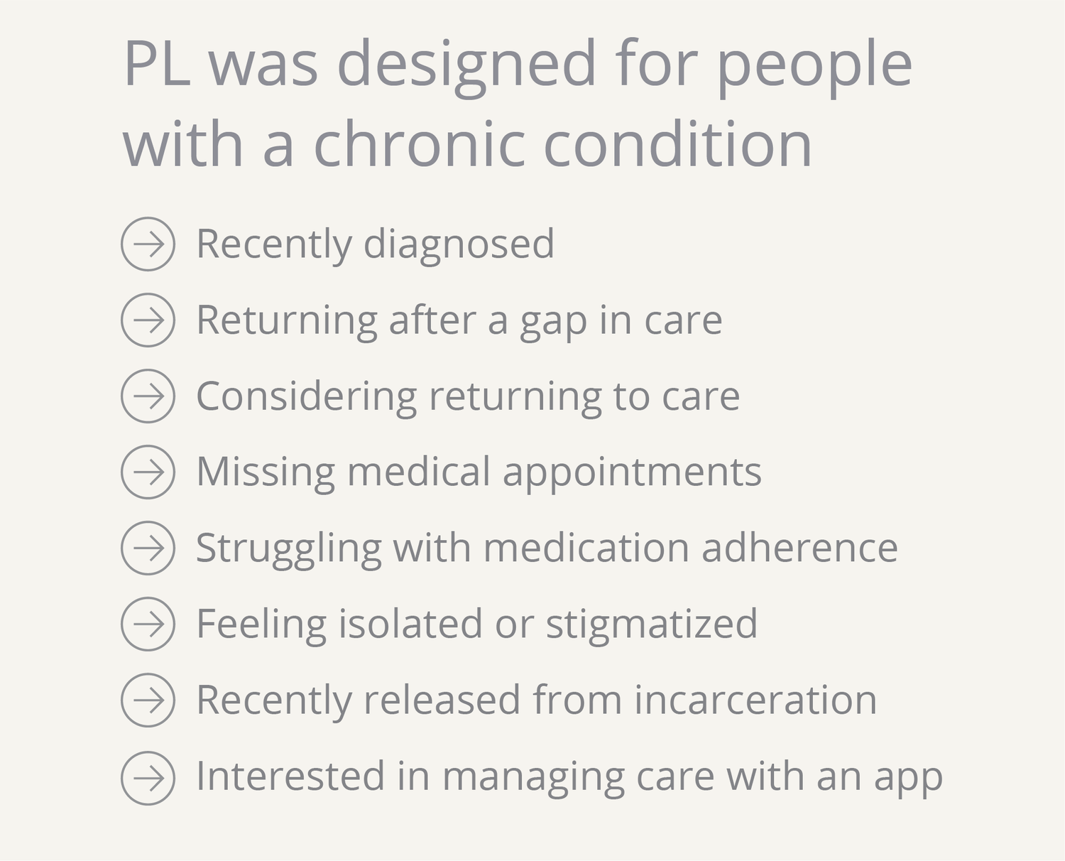 PL Cares — Warm Health Technology