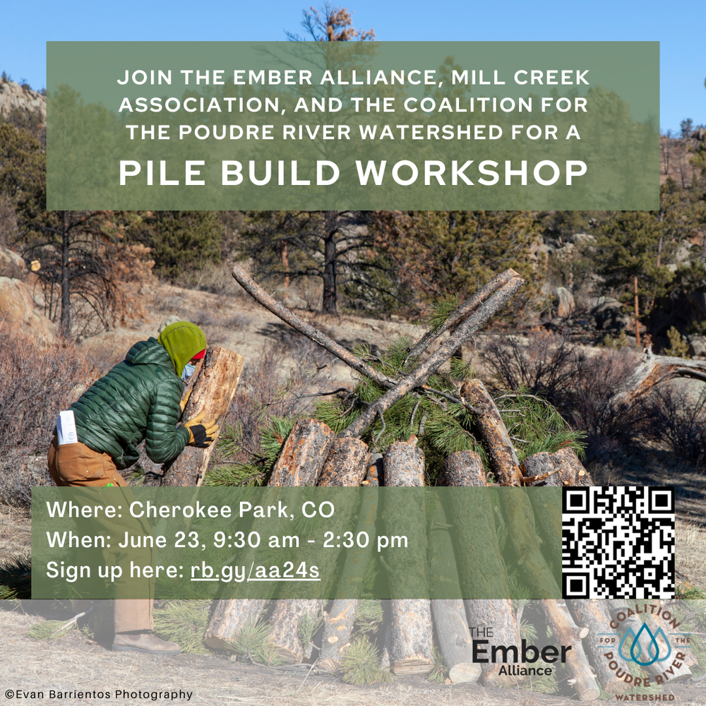 Coalition for the Poudre River Watershed-Pile Build Workshop at Cherokee Park