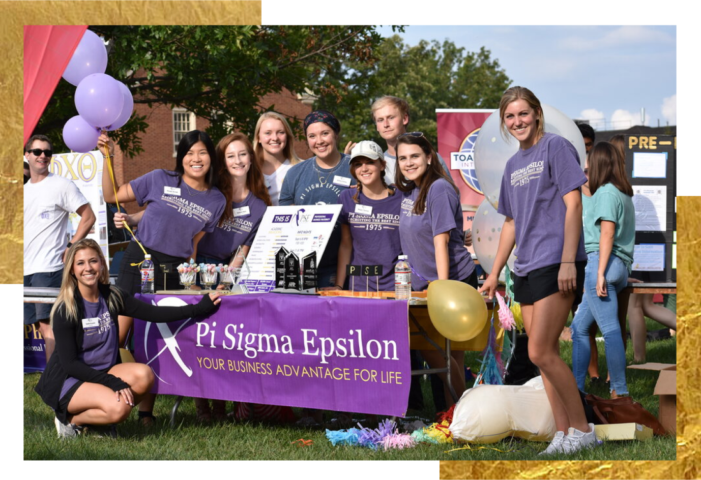 Pi Sigma Epsilon Alumni Experience Pi Sigma Epsilon Alumni Experience