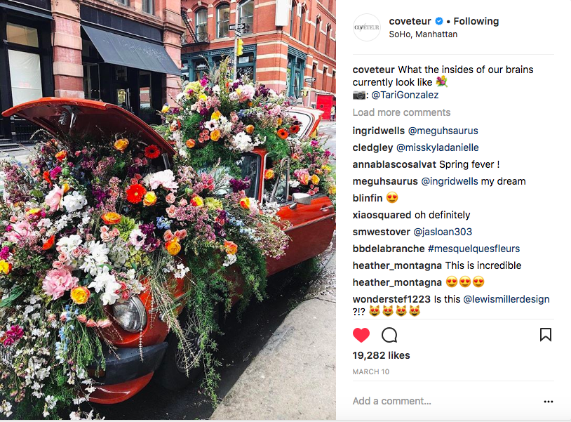 Soho Flower Car | Best Flower Site
