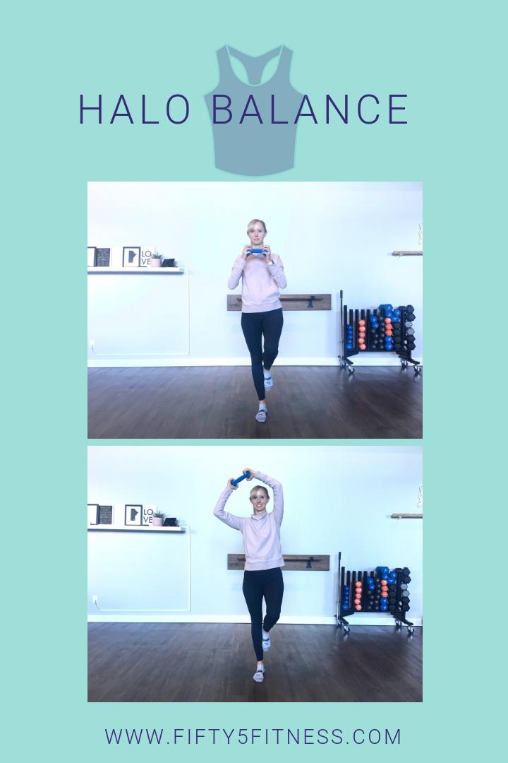 HALO BALANCE EXERCISE — Fifty 5 Fitness