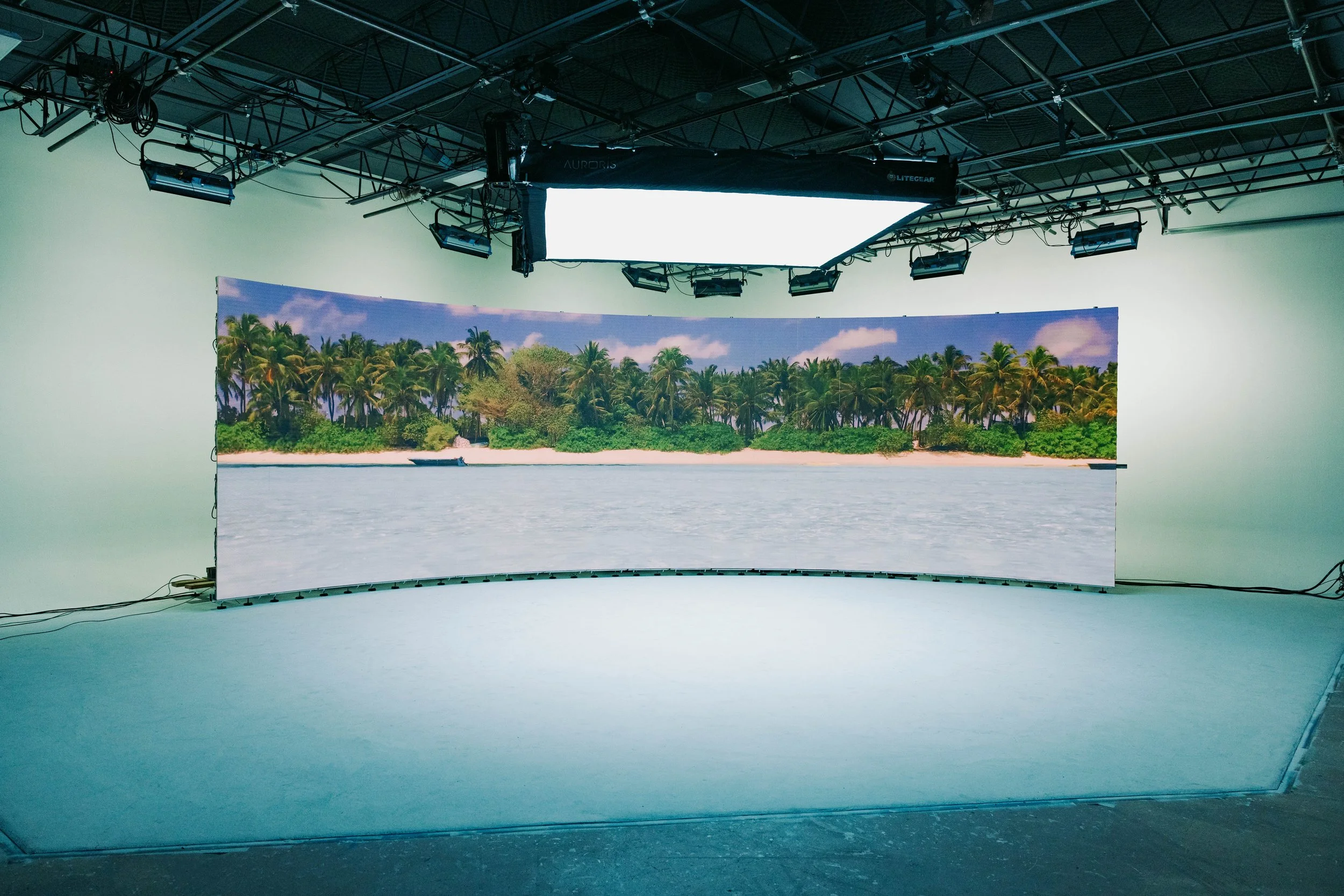 Virtual Production LED Wall Studio