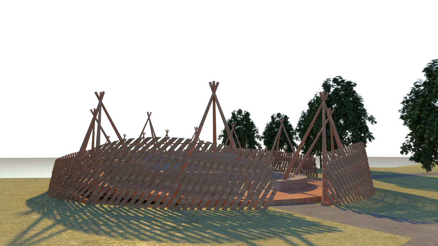 Credit Valley Conservation Indigenous Gathering Space — smoke architecture