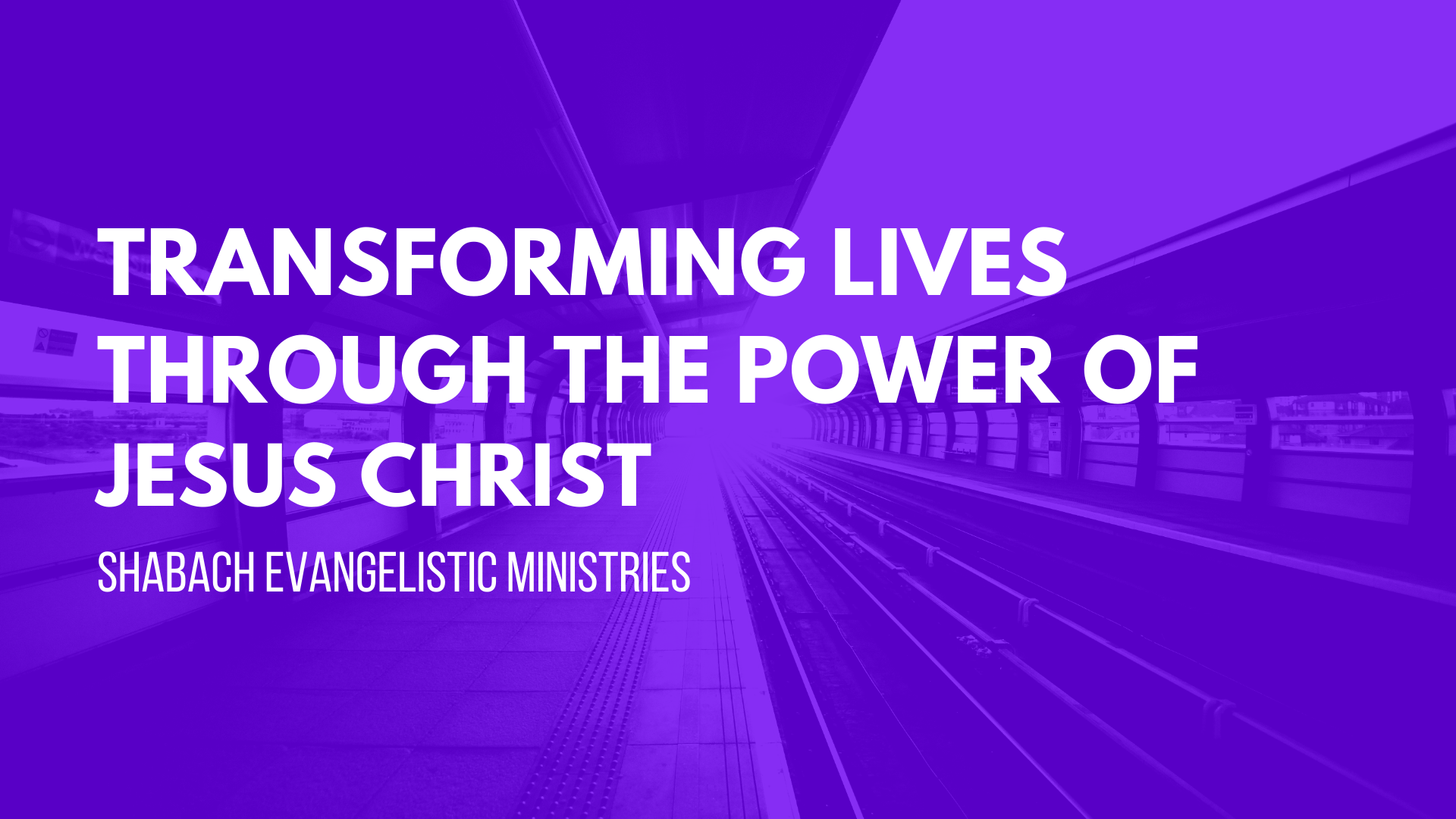 ABOUT US — SHABACH EVANGELISTIC MINISTRIES