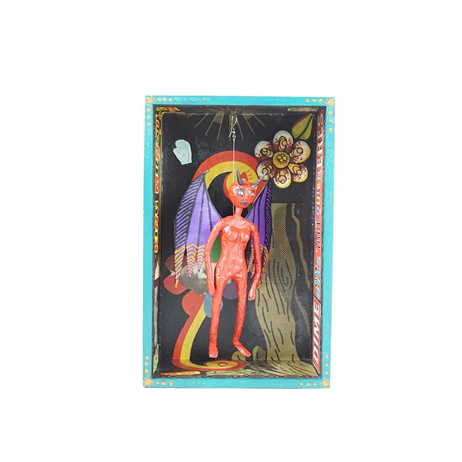 Mechanical Cardboard Toy - Putting On a Mask — Cargo Inc