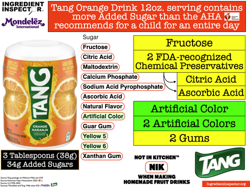 WHAT'S IN TANG? — Ingredient Inspector