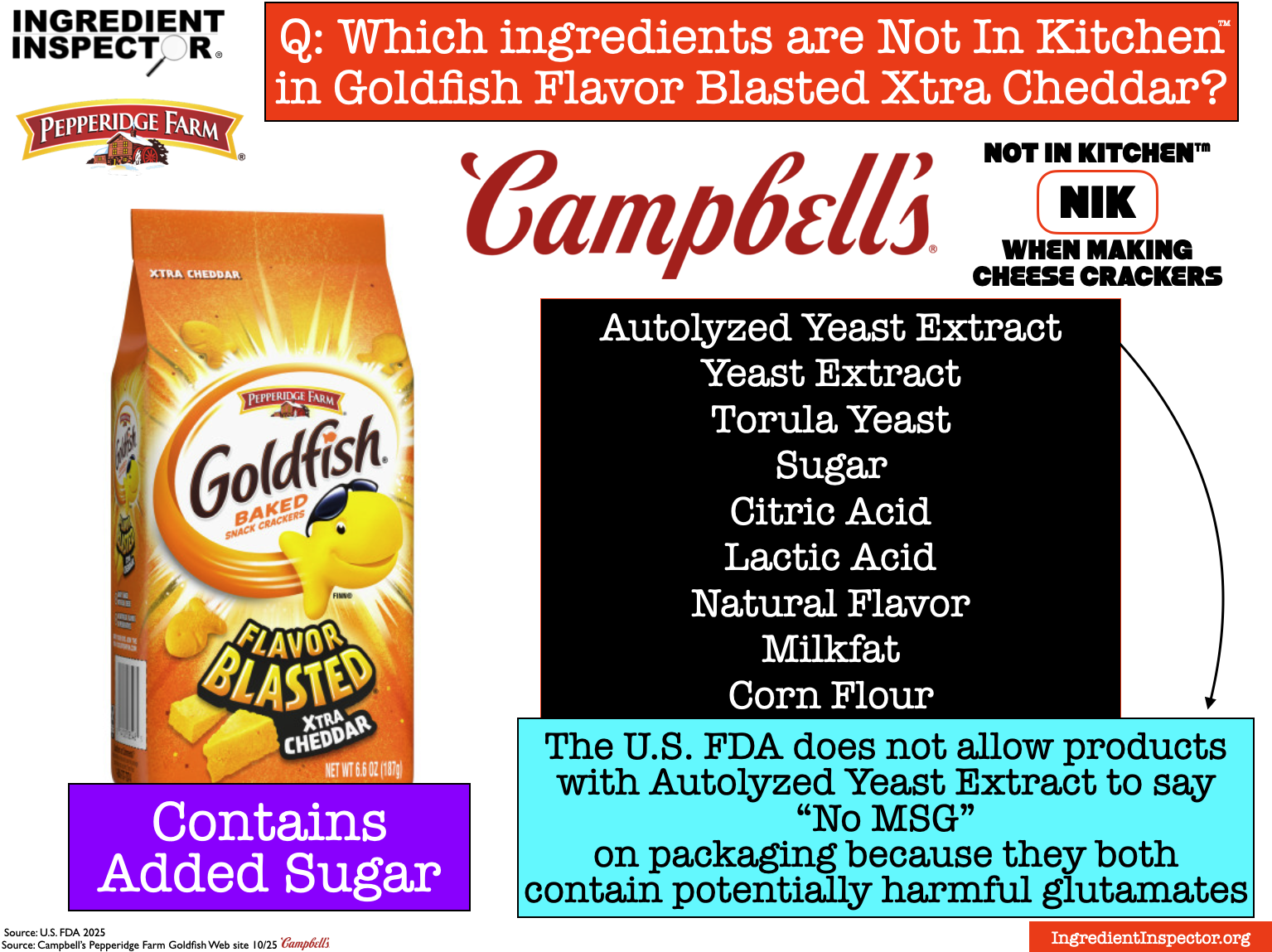 WHAT'S IN GOLDFISH CRACKERS? — Ingredient Inspector