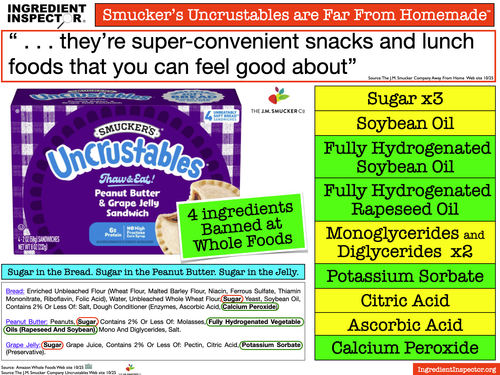 WHAT'S IN UNCRUSTABLES? — Ingredient Inspector