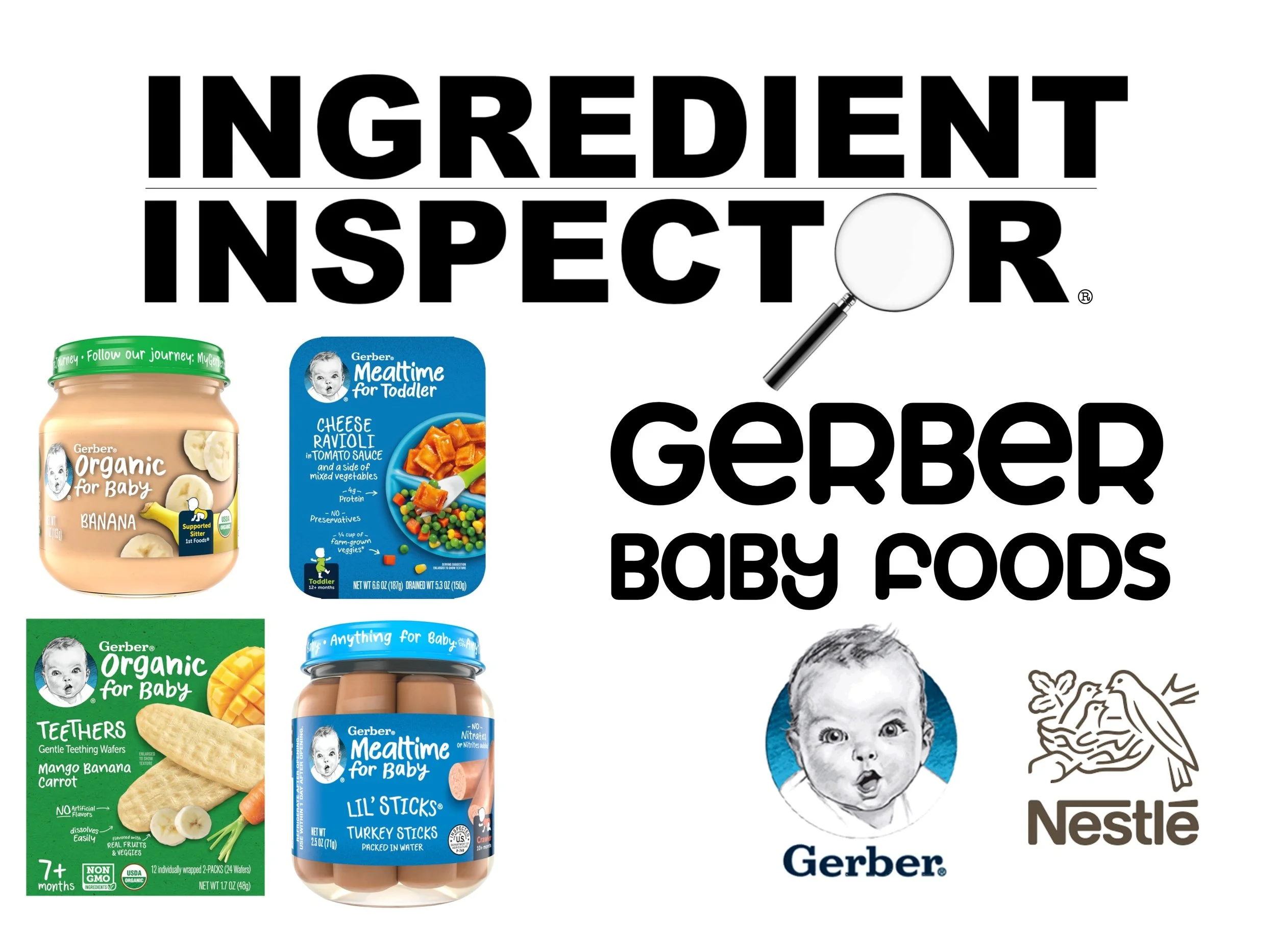 WHAT'S IN GERBER BABY FOODS? — Ingredient Inspector