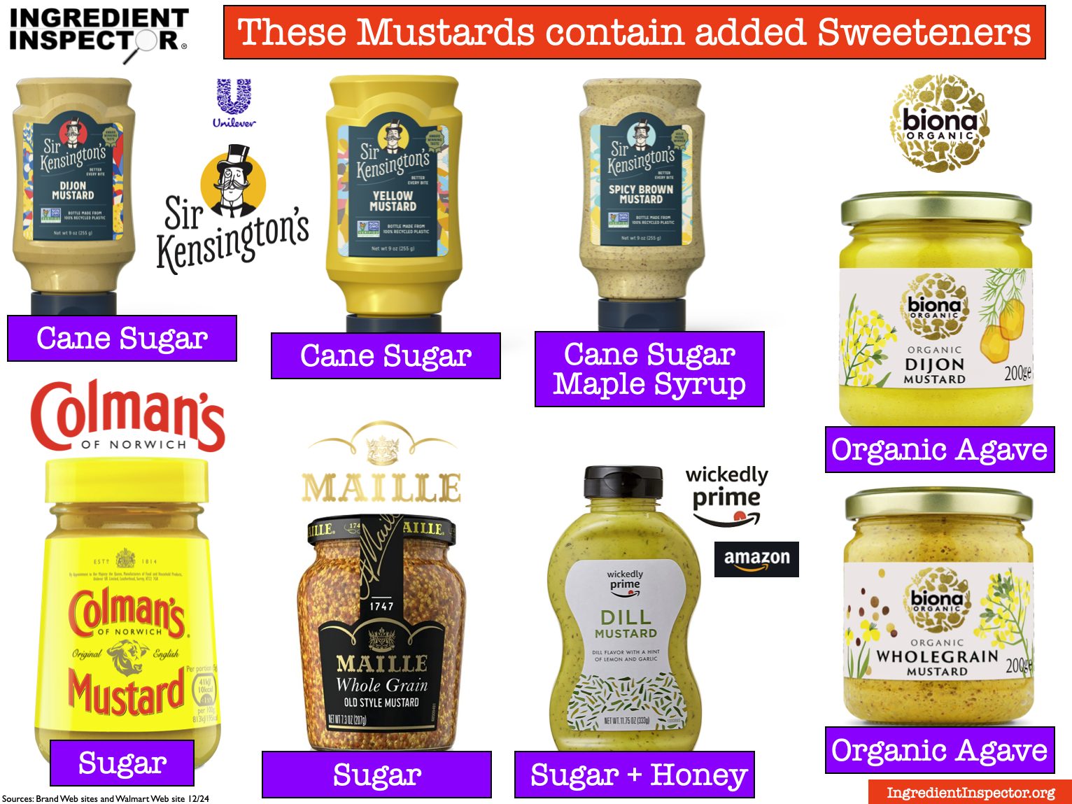 WHICH MUSTARDS ARE CLOSEST TO HOMEMADE? — Ingredient Inspector