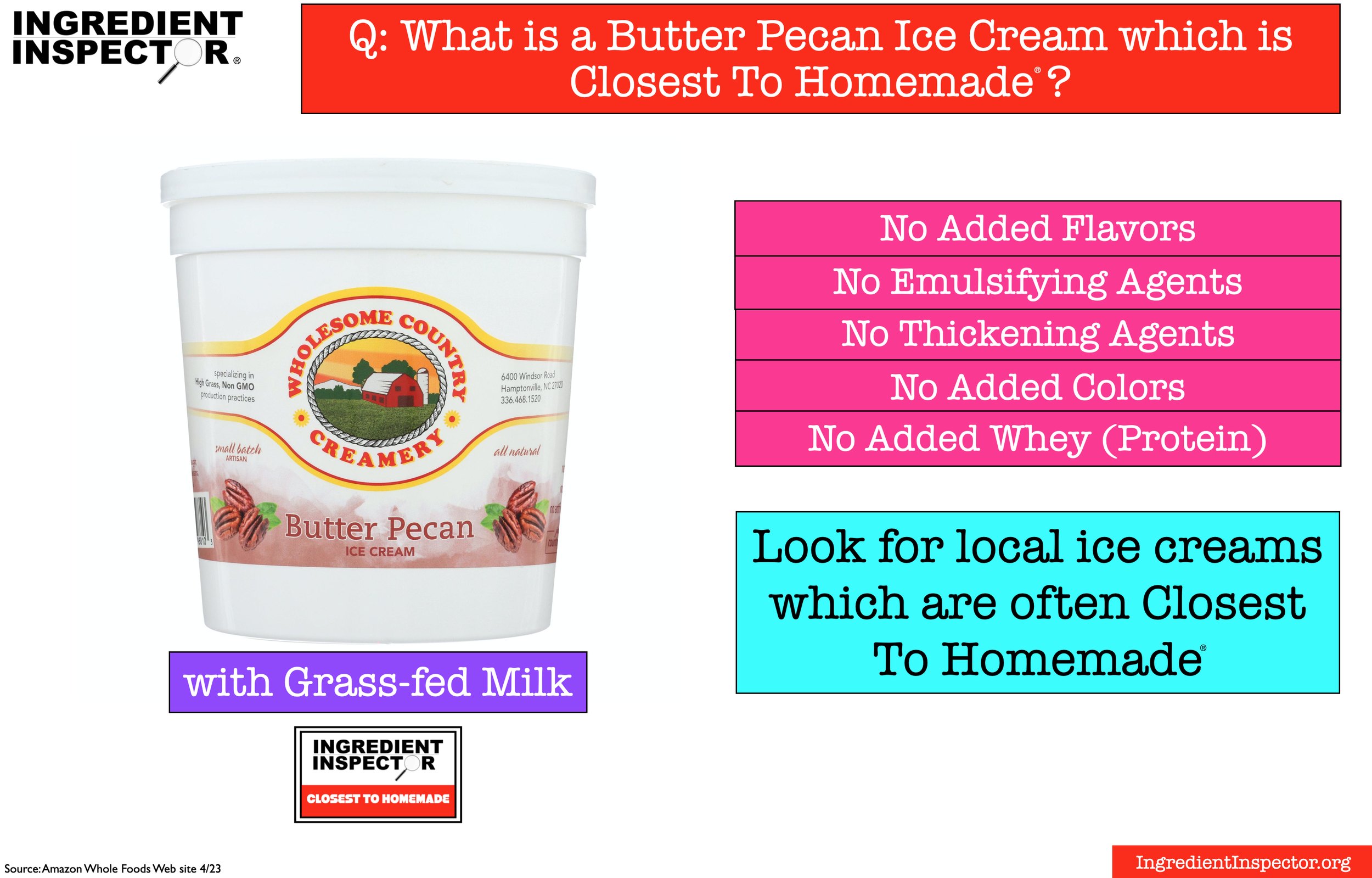 WHICH BUTTER PECAN ICE CREAMS ARE CLOSEST TO HOMEMADE? — Ingredient ...