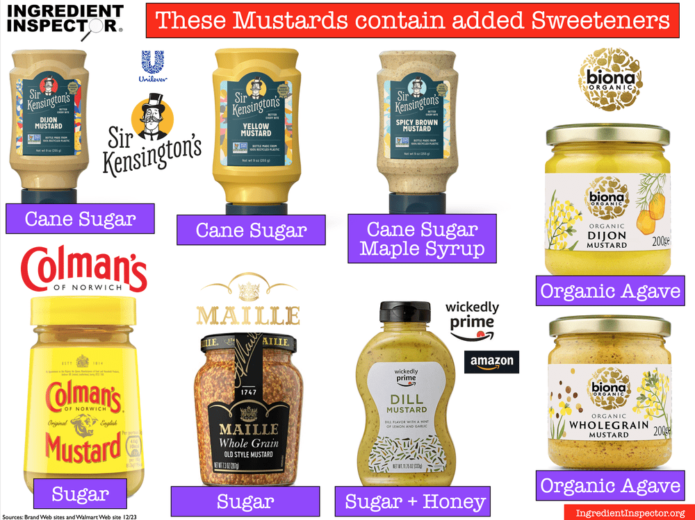 WHICH MUSTARDS ARE CLOSEST TO HOMEMADE? — Ingredient Inspector