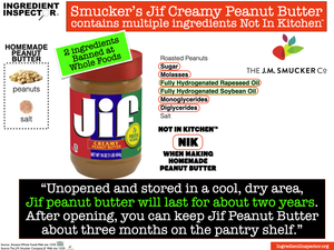 WHAT'S IN JIF PEANUT BUTTER? — Ingredient Inspector