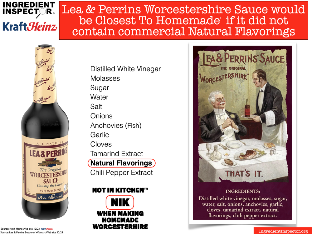 WHAT'S IN LEA & PERRINS WORCESTERSHIRE SAUCE? — Ingredient Inspector