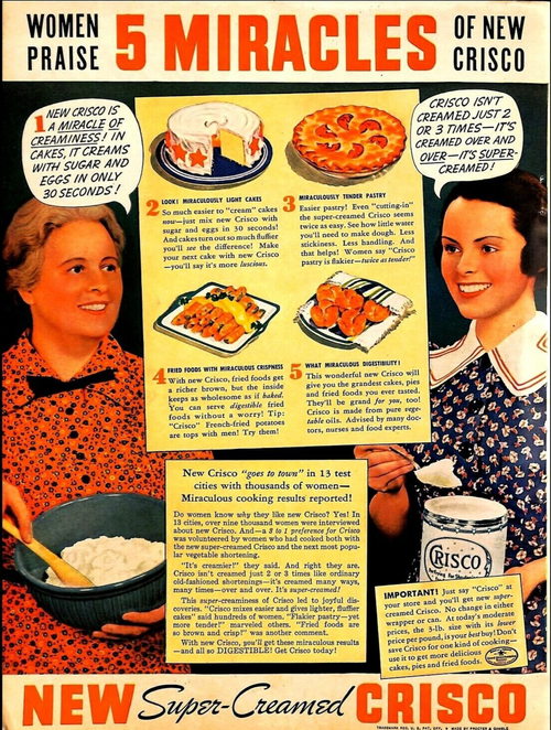 WHAT'S IN CRISCO SHORTENING? — Ingredient Inspector