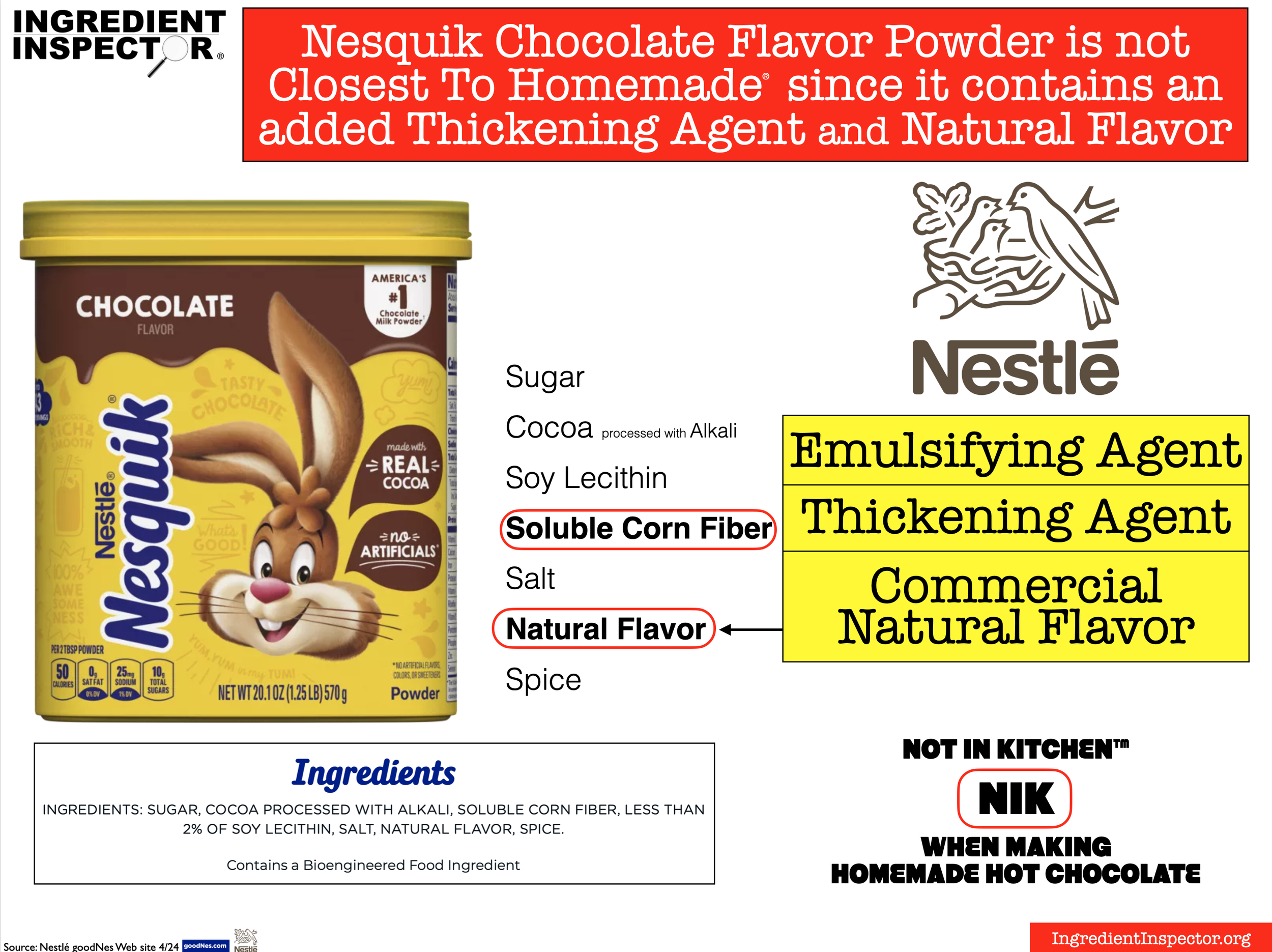 WHICH HOT CHOCOLATE MIXES ARE CLOSEST TO HOMEMADE? — Ingredient Inspector