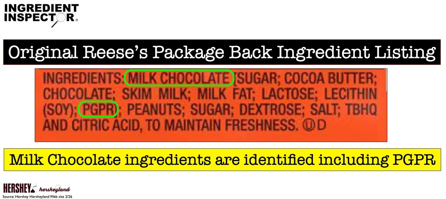 WHAT'S IN REESE'S PLANT BASED? — Ingredient Inspector